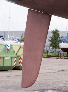 Roeren Modus Marine l reparatie van roerbladen en roerassen